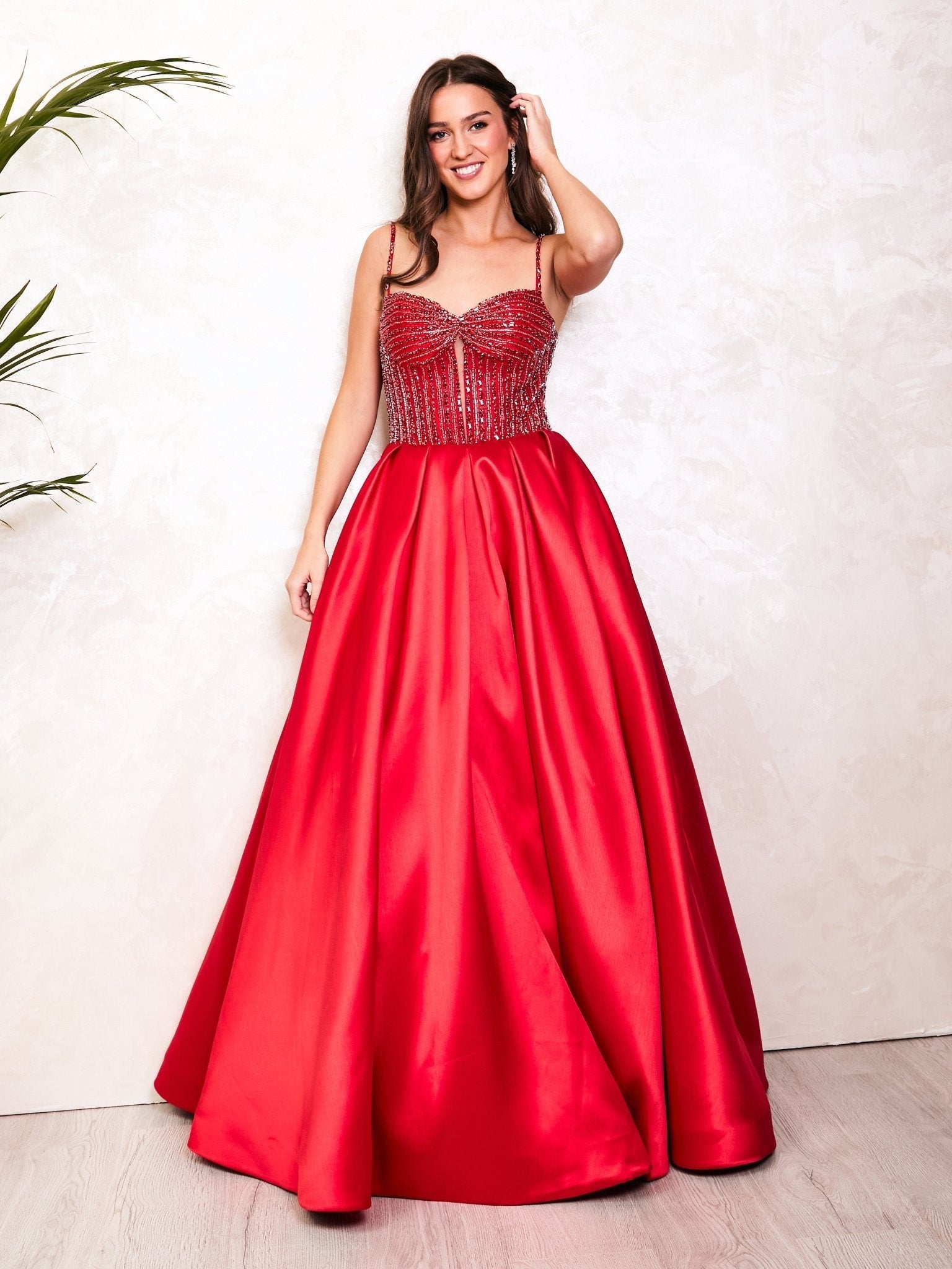 Red Prom Dresses | Dark Red, Satin Styles for 2026 | Dress 2 Party